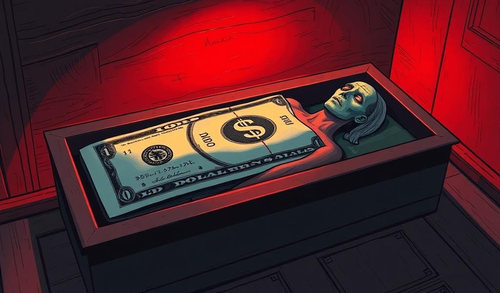 Death of the Dollar - by David Haggith - The Daily Doom
