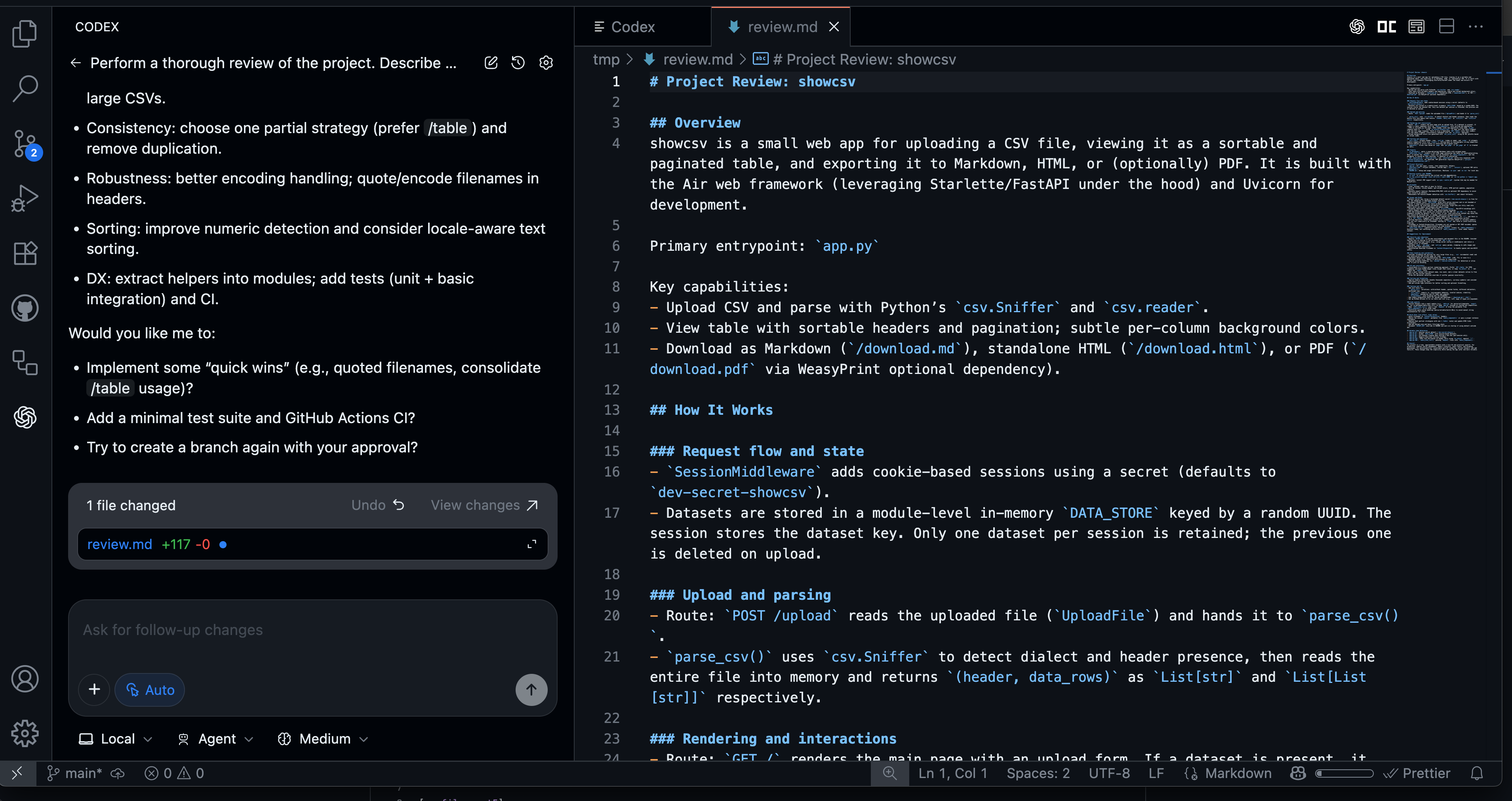 Codex CLI Tool Review - by Eleanor Berger