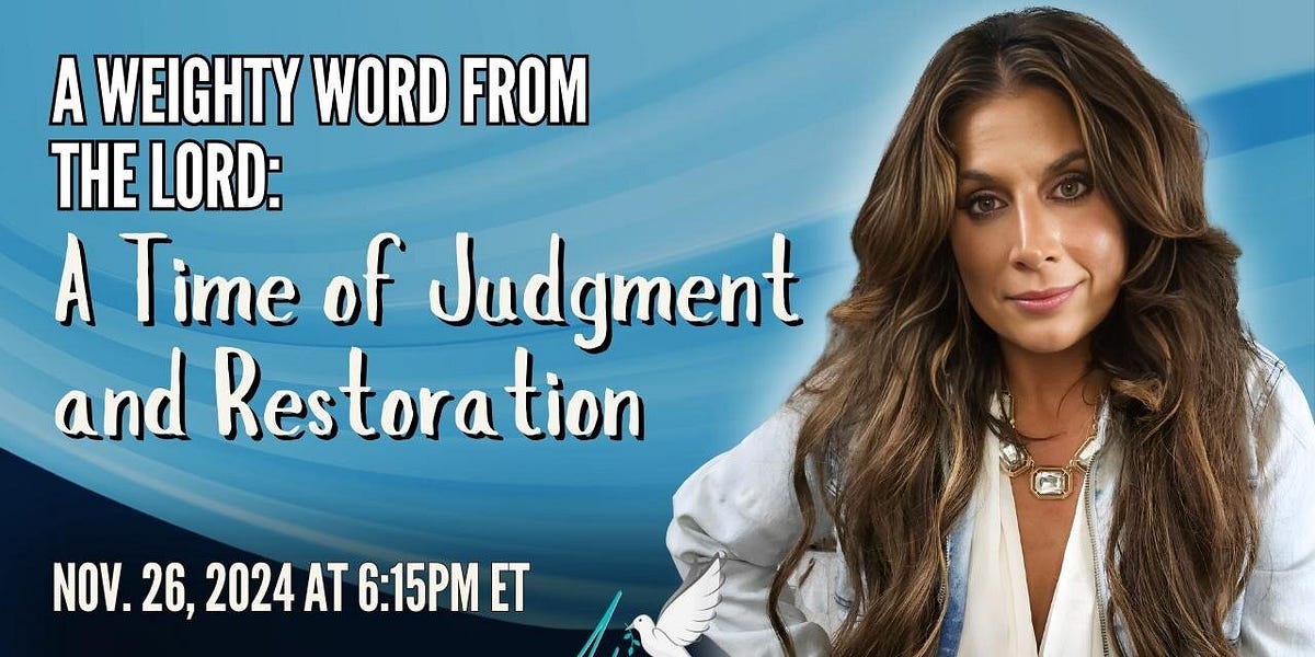 A Weighty Word from the Lord: A Time of Judgment and Restoration