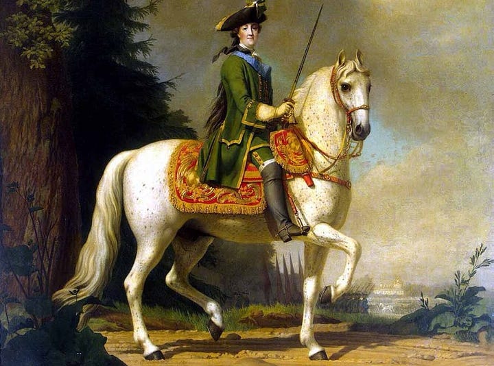 Catherine the Great and the Truth About the Horse