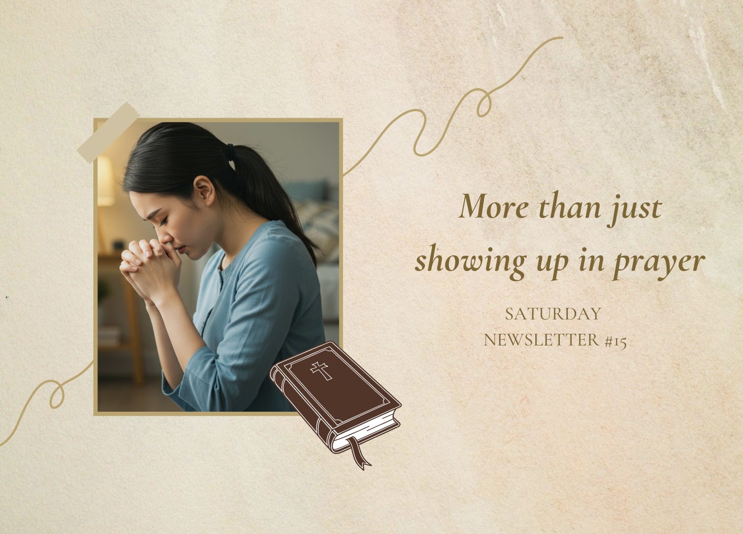 More than just showing up in prayer