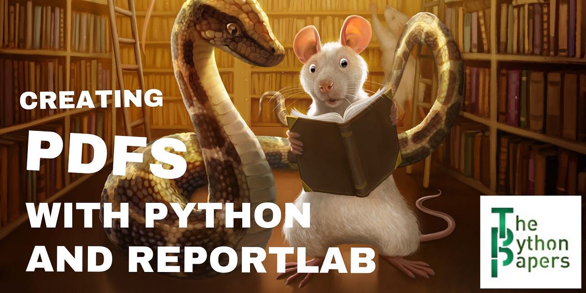 Creating PDFs with Python and ReportLab's Canvas (Part I)