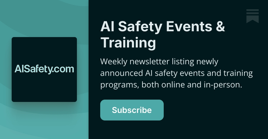 AI Safety Events Tracker November 2023 - by AISafety.com