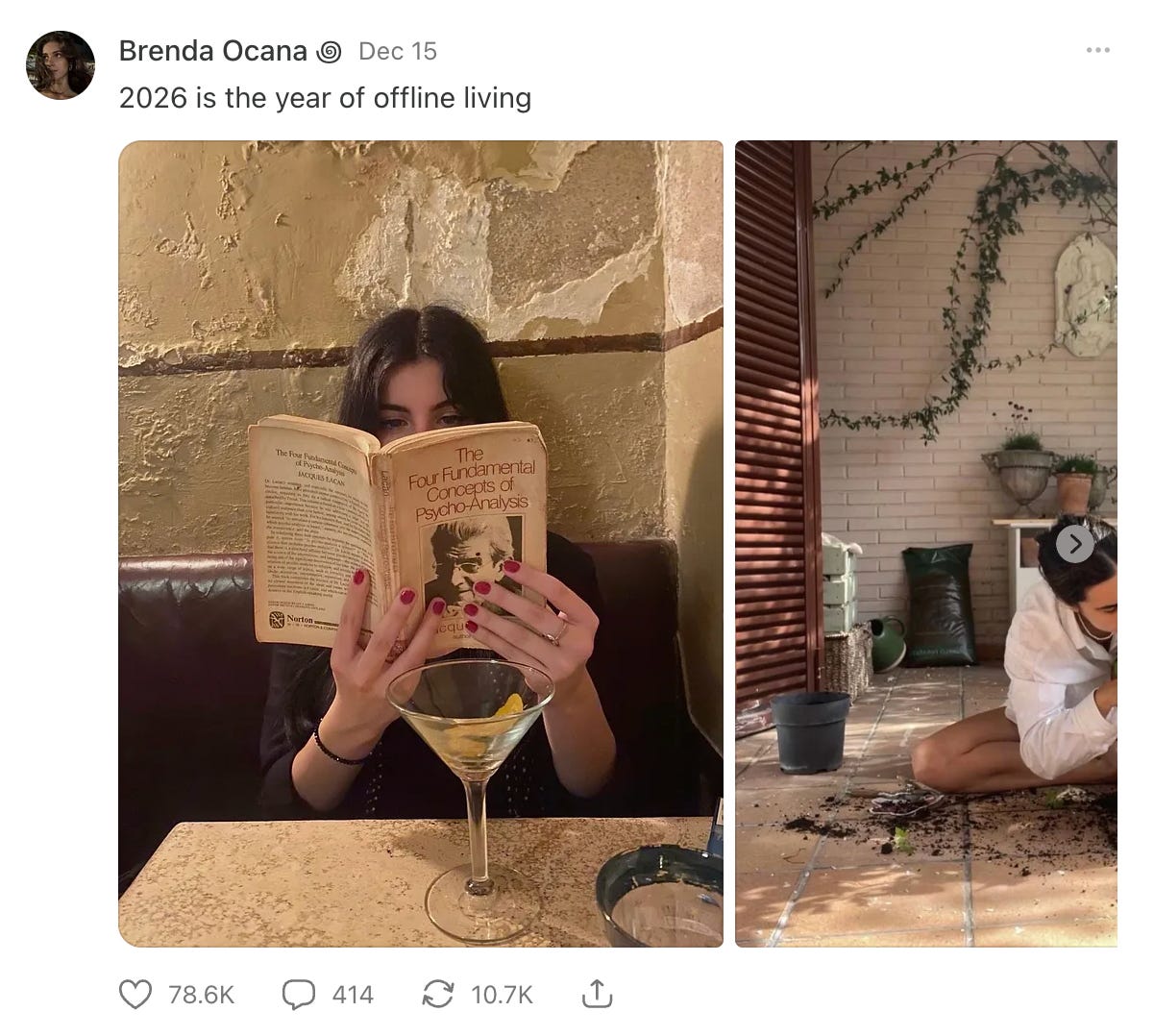 why are we talking about being offline... ONLINE?
