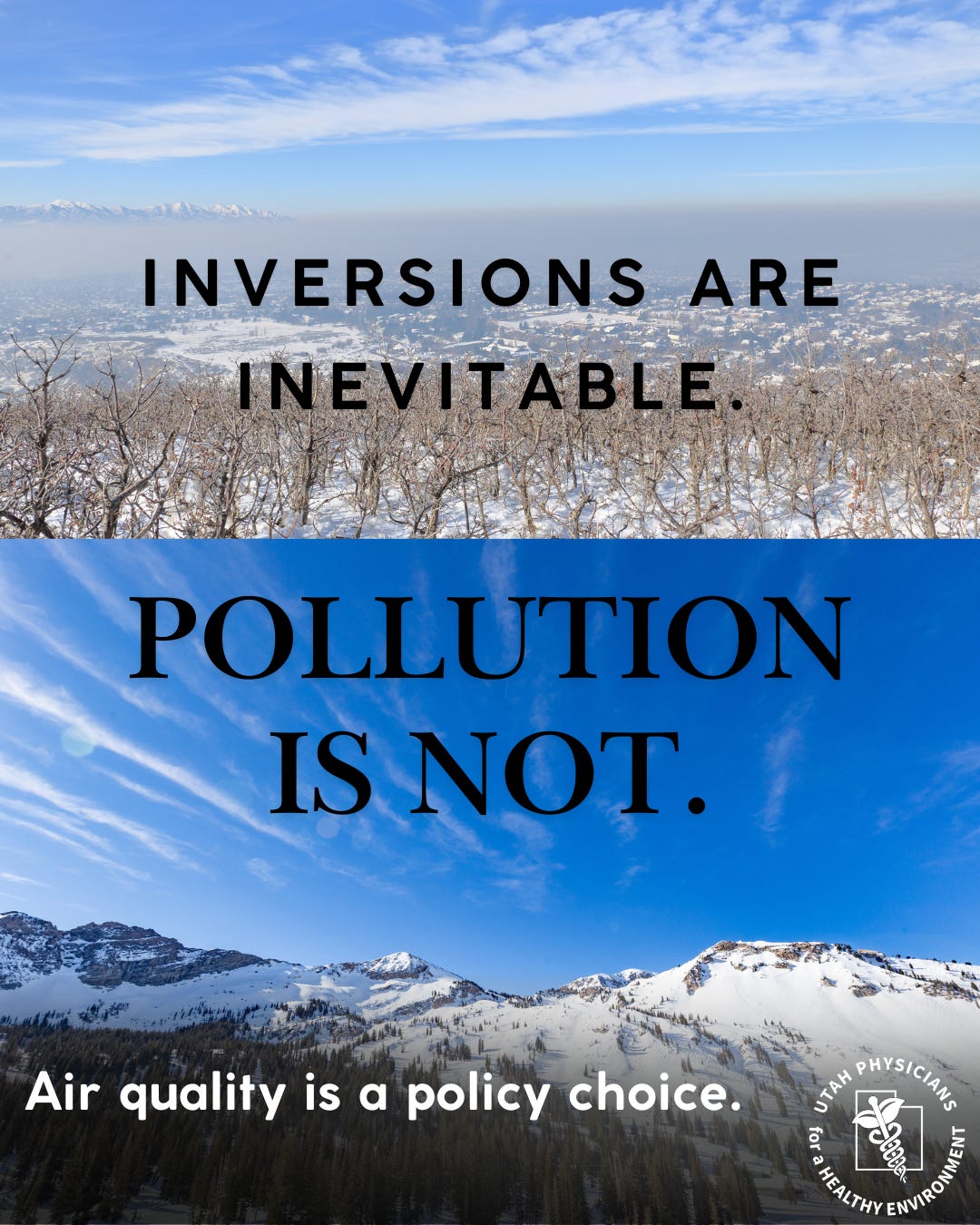 Inversions are Inevitable. Pollution is Not.