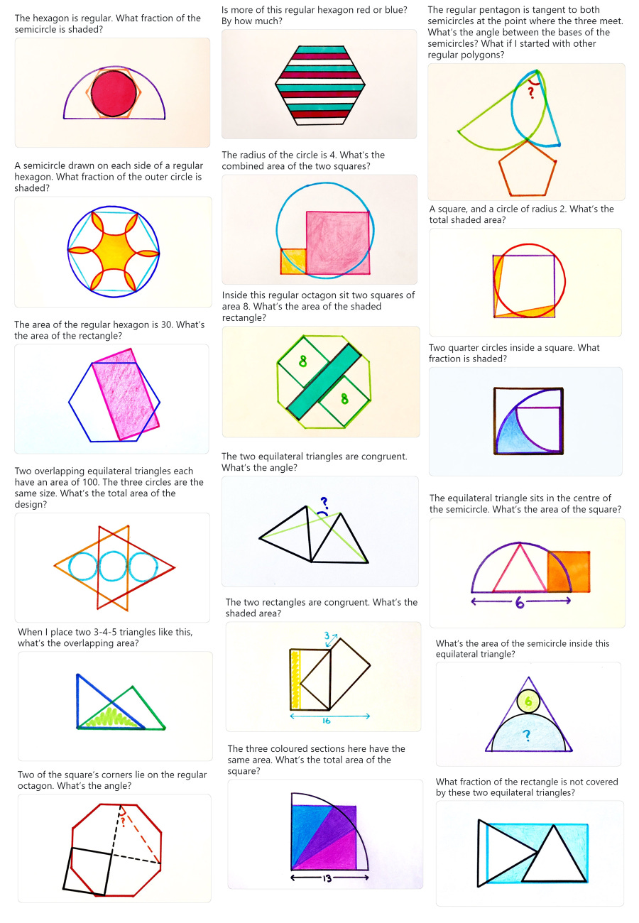 Math Games: The Catriona Agg Geometry Compendium - by BL