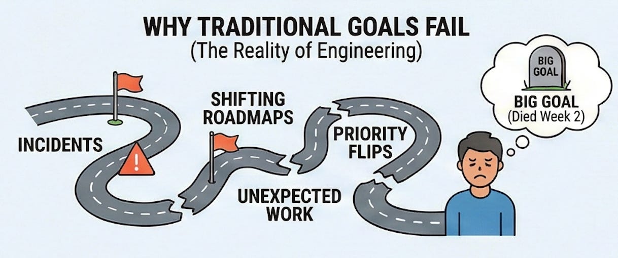Goal setting for productive engineers - by Fran Soto