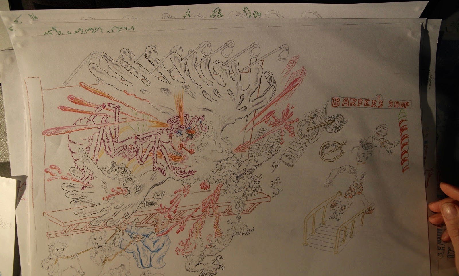 Bruce Bickford - by Edwin Rostron - Edge of Frame