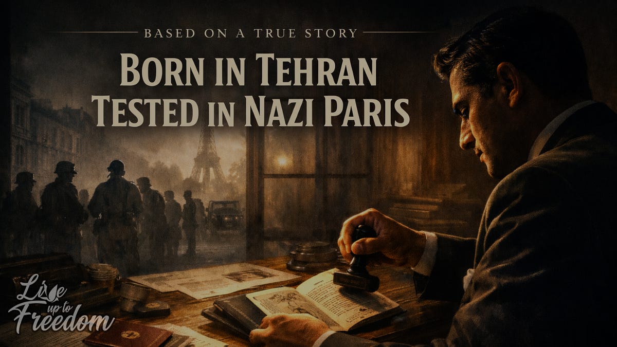 Born in Tehran. Tested in Nazi Paris. - Aynaz Anni Cyrus