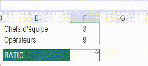 =PGCD : calculer et simplifier des ratios facilement sur Excel