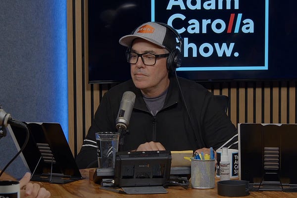 Adam Carolla Show | The Adam Carolla Show | Substack