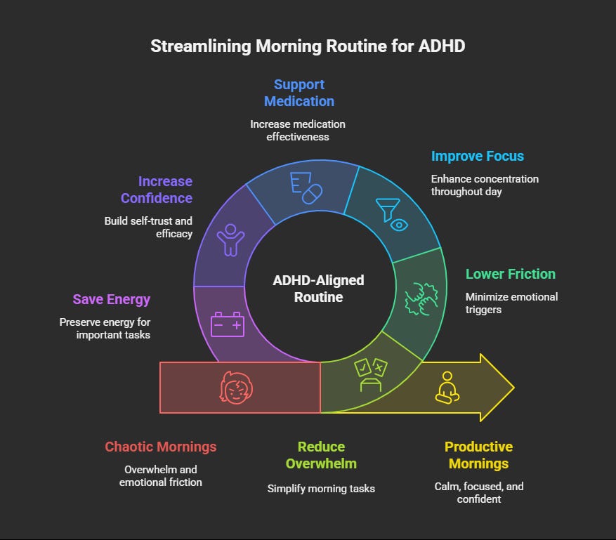 😵‍💫 Why You Struggle with Morning Routines When You Have ADHD (and How ...