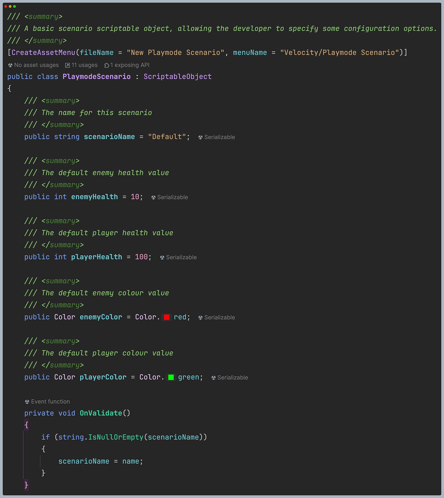 Simple Unity Playmode Configuration - by Tom Halligan