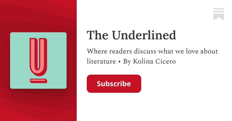 The Underlined | Kolina Cicero | Substack