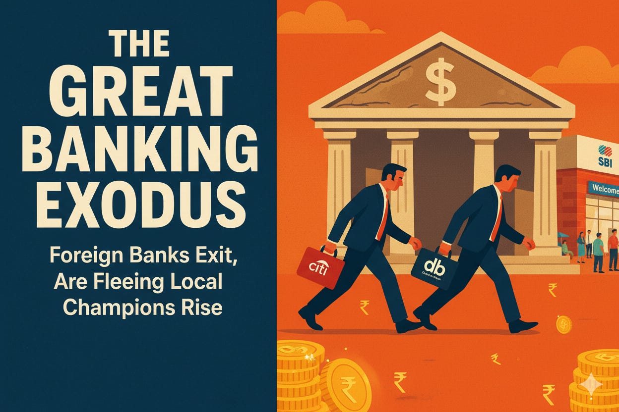 The Great Banking Exodus: Why Global Giants Are Fleeing India's Retail ...