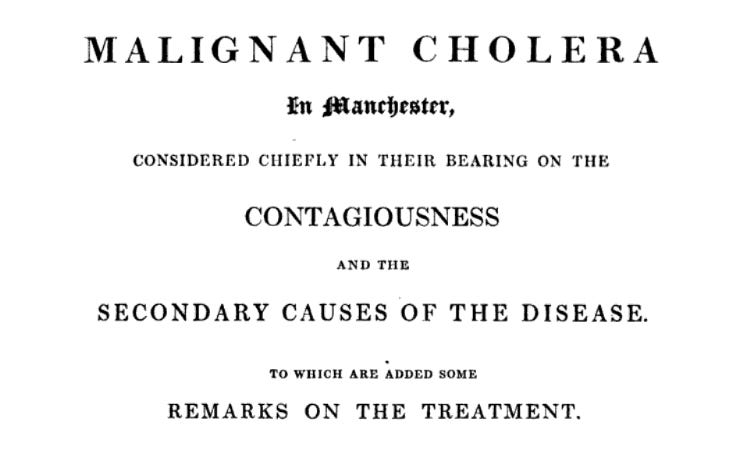 Doctor Gaulter's cholera casebook - by Dean Kirby