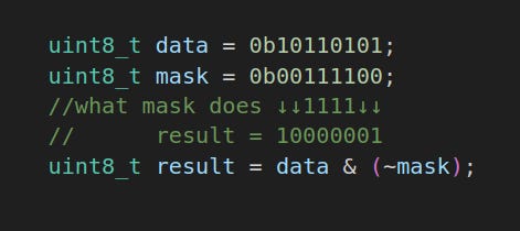 Individual bit manipulation - Bitmasks - Sérgio Pimenta