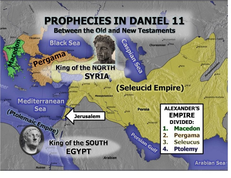 Daniel 11 & 12 historically explained step by step.