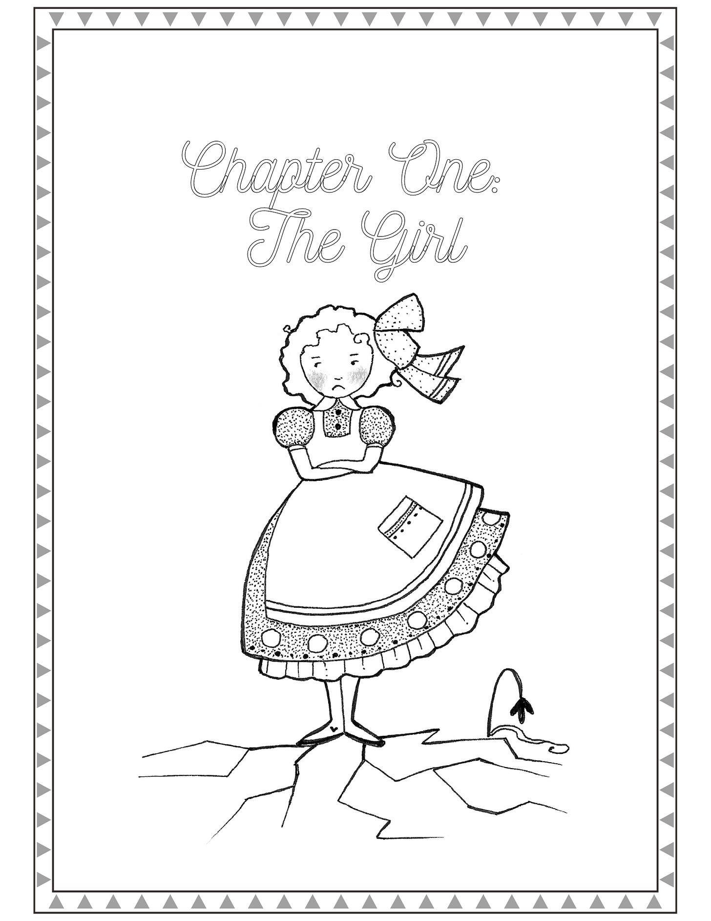 little miss muffet coloring page printable