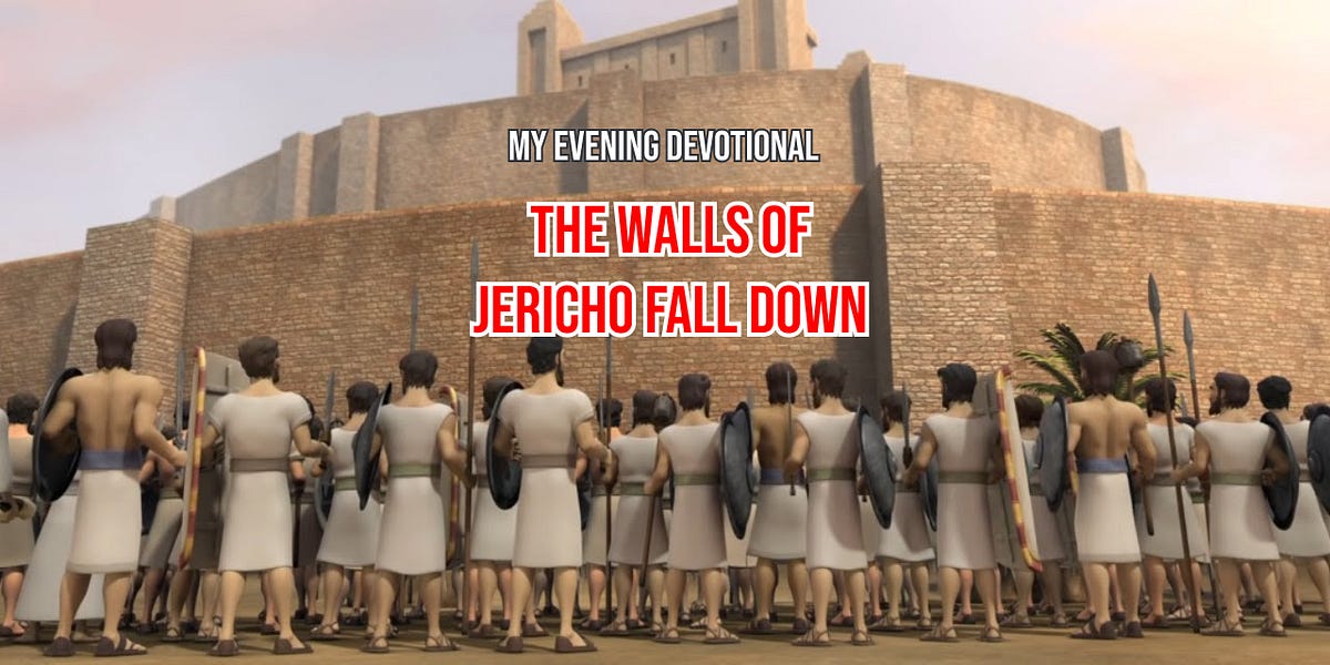 jericho wall fell down