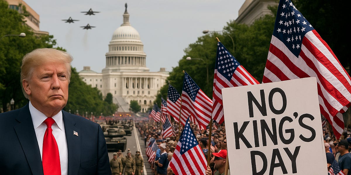 Trump Wants Tanks for His Birthday — America Says NO KINGS