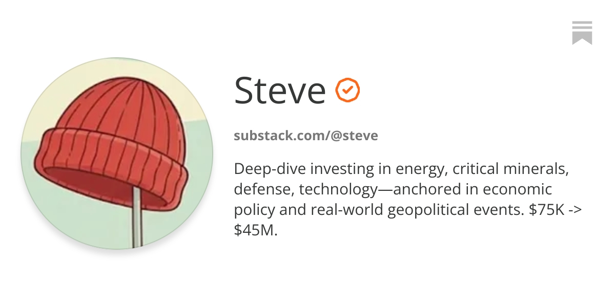 Steve | Substack