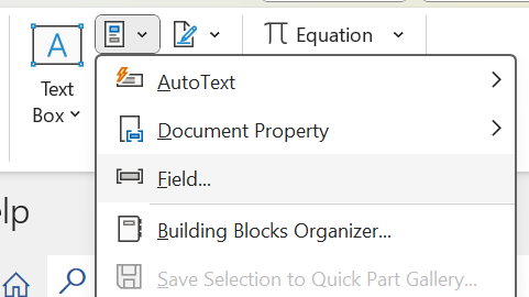 How to automatically date Word documents
