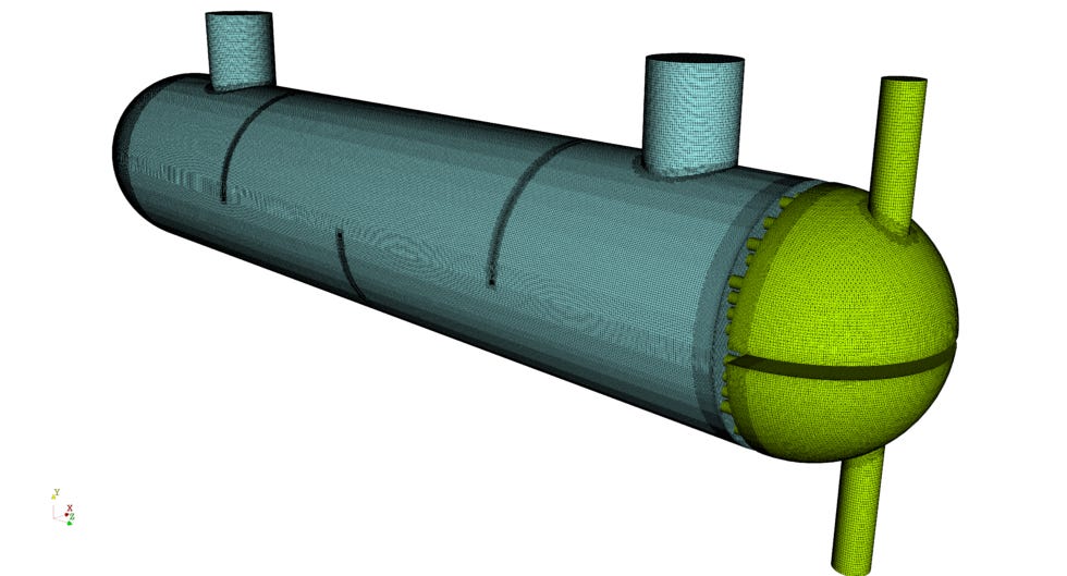 Complex geometry meshing with OpenFOAM on WSL