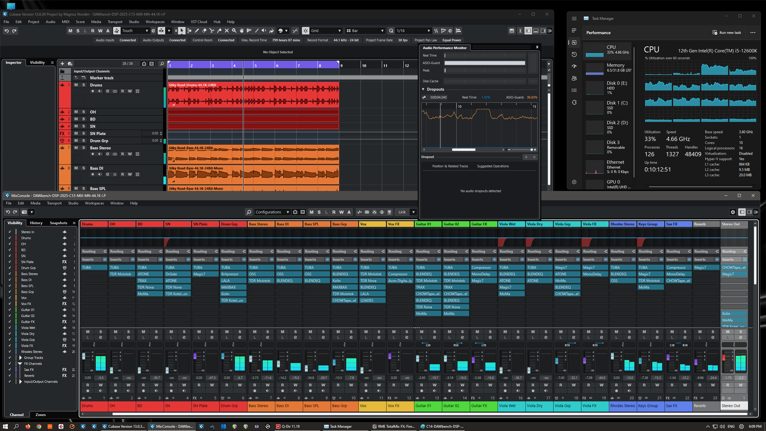 Windows and DAW’s ! - by Vin Curigliano