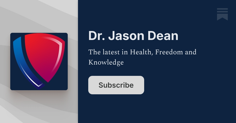 Dr. Jason Dean | Substack