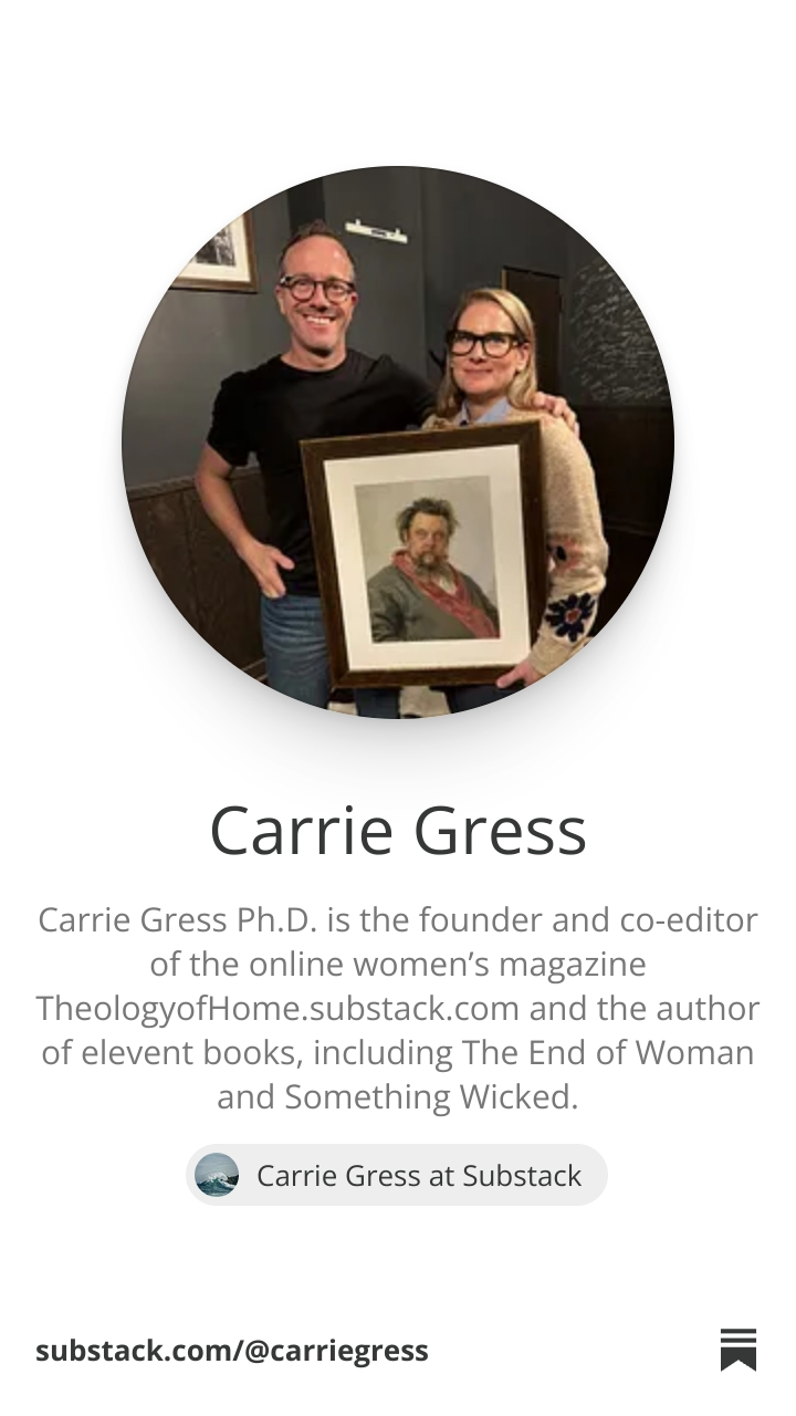 Carrie Gress | Substack