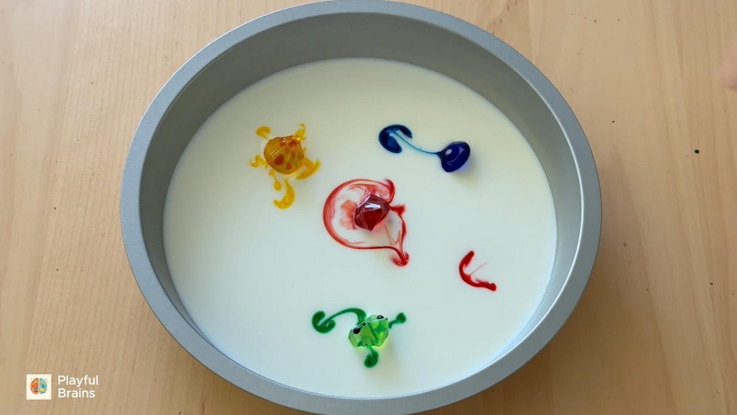 Kids Activity at Home: The Swirling Rainbow Milk Experiment — A How-To ...