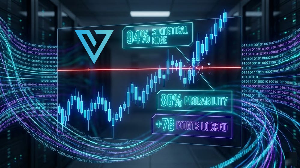 78 Points Banked + The “Cheat Code” Data Every Trader Needs