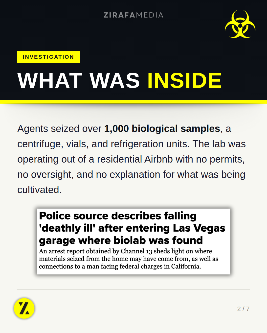 Illegal bio-lab busted in a Las Vegas Airbnb garage. Israeli citizen ...