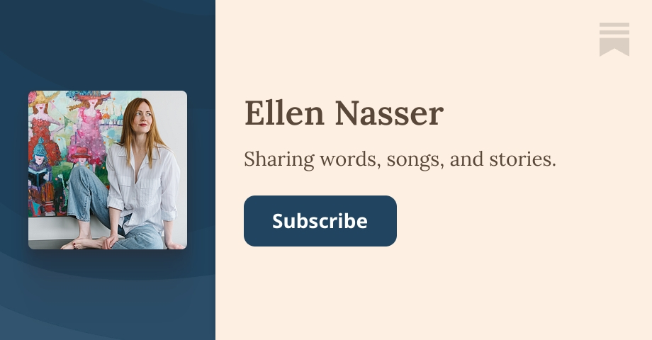 Ellen Nasser | Substack