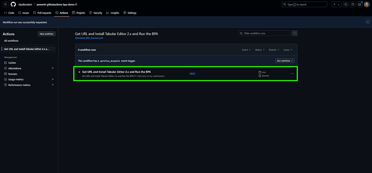 Building your Power BI CI/CD pipeline with GitHub Actions (Part 1)