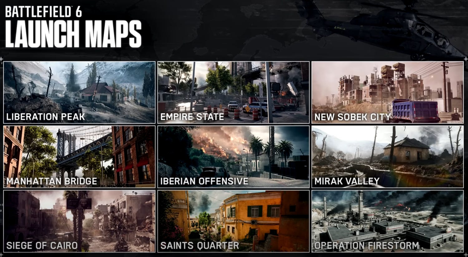 Battlefield 6 Launch Maps Explained - by Michael Is Playing