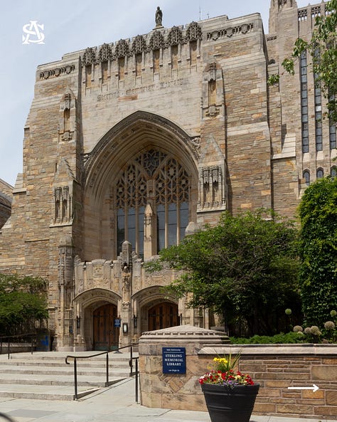The Sterling Memorial Library at Yale: America’s Great Literary Cathedral