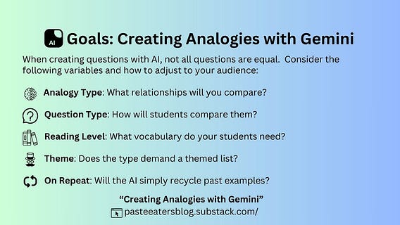 analogies examples list