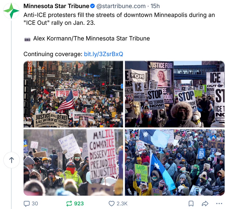 The Courage Of The People Of Minnesota Is Lifting Up And Inspiring A Nation