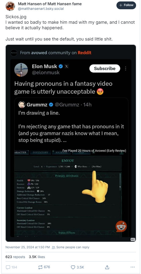 'Avowed' Fails To Hit 20,000 Peak Concurrent Players On Release Day