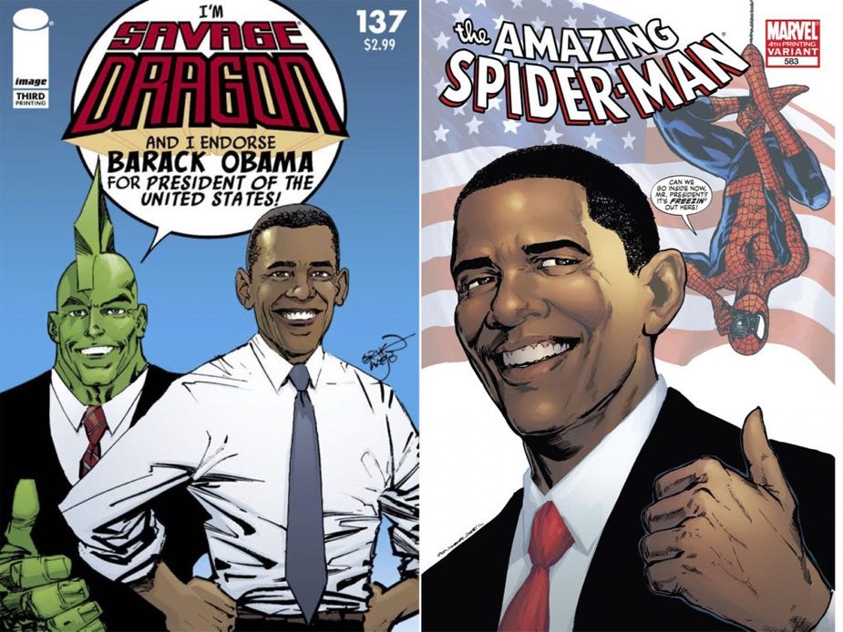 Presidential Comics (4 of 4) - T Campbell's Grid