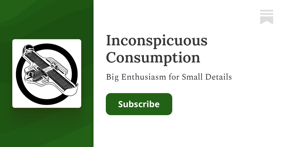 Archive - Inconspicuous Consumption