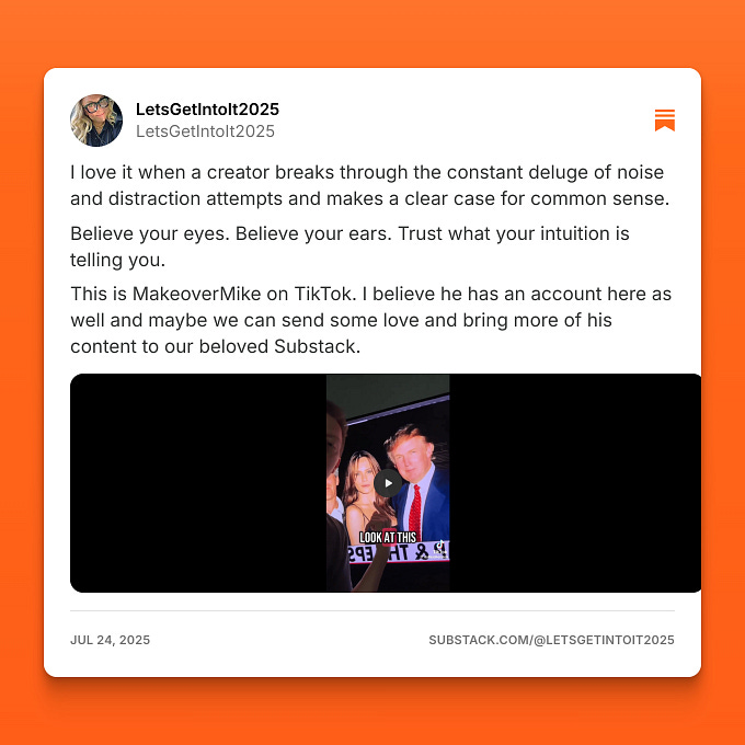 LetsGetIntoIt2025 (@letsgetintoit2025): "I love it when a creator breaks through the constant ...