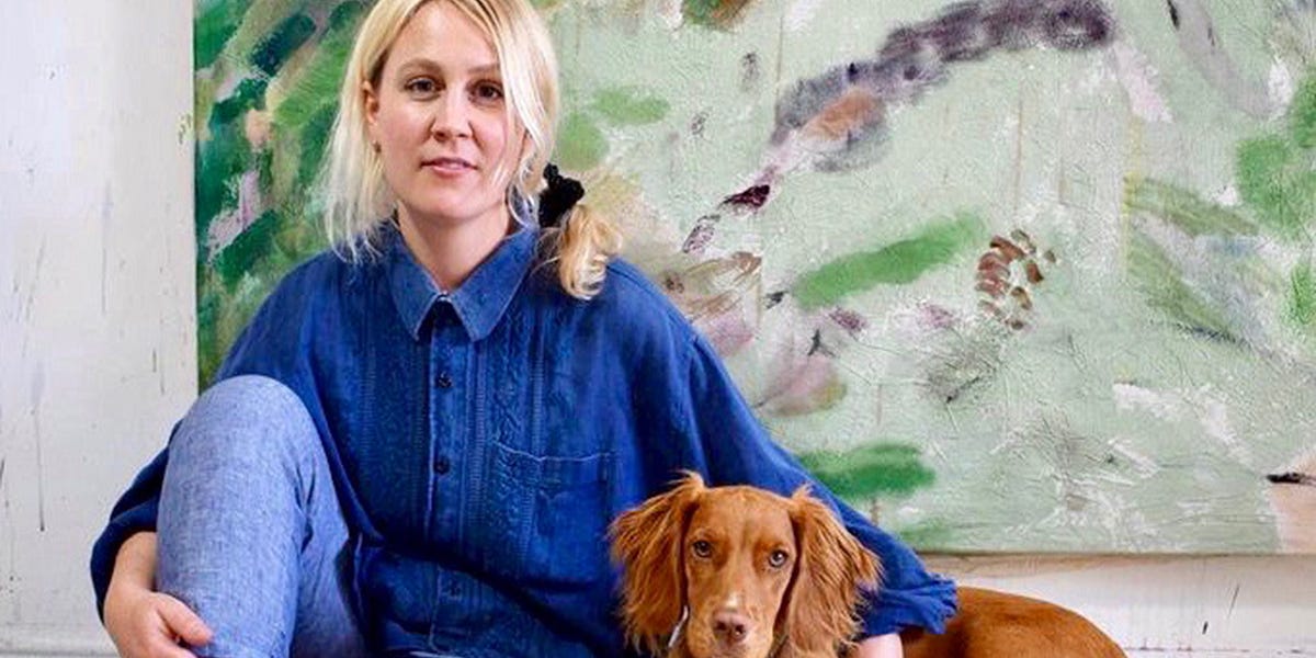 Experience the Wonderfully Fluid Paintings of Alice Neave