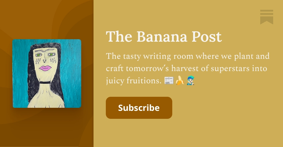 The Banana Post | Roger Iglesias Berardo | Substack