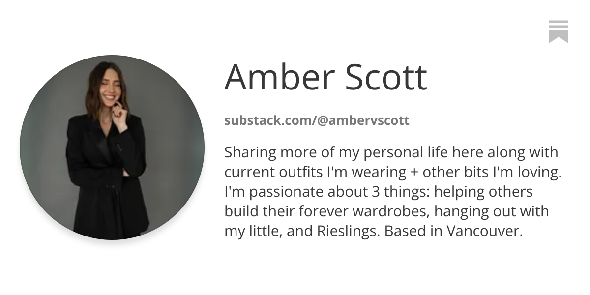 Amber Scott | Substack