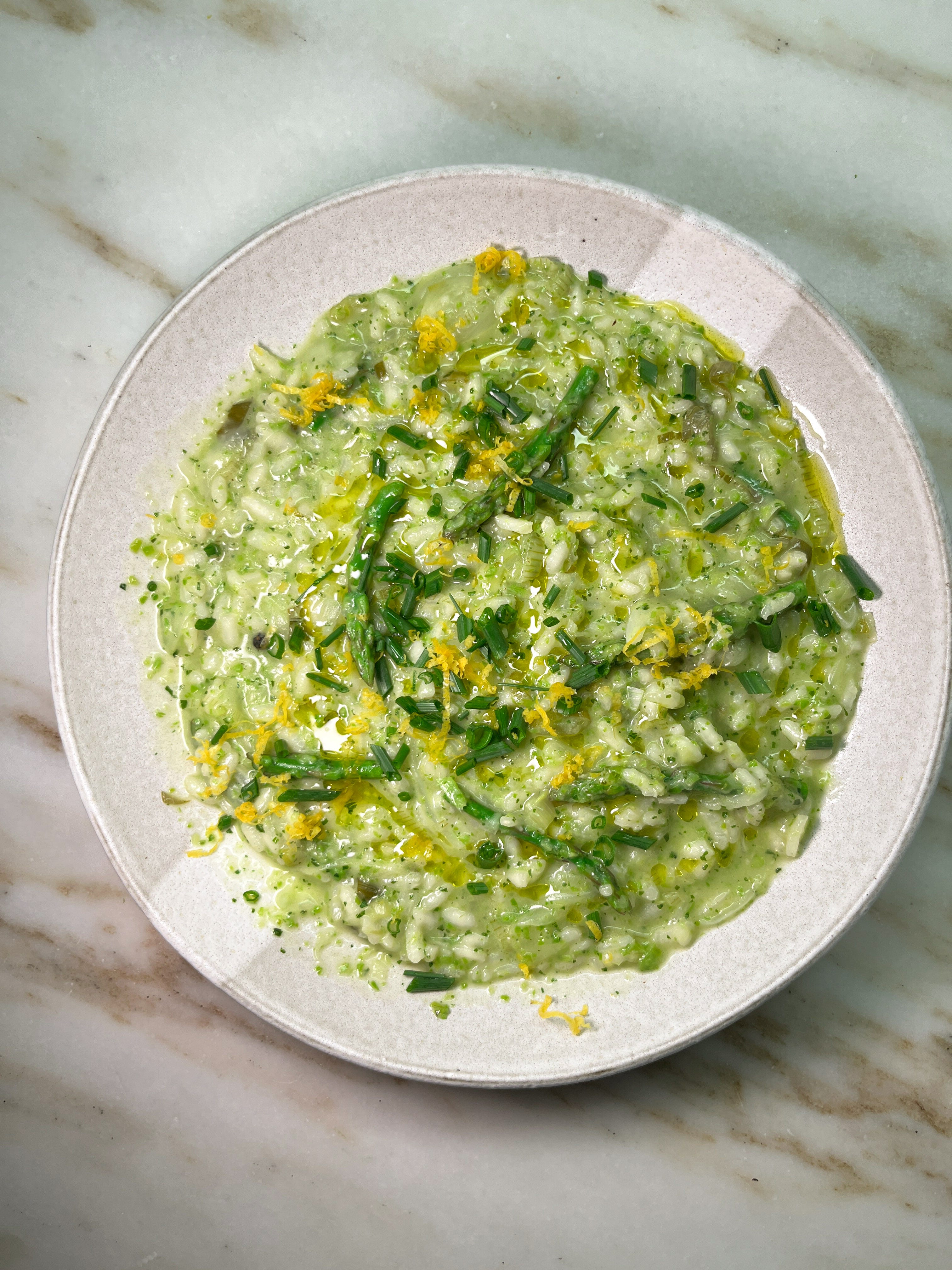 Spring Risotto - by Frankie Celenza - COMBINATIONS
