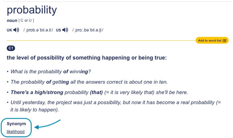 Probability vs. Likelihood - by Avi Chawla