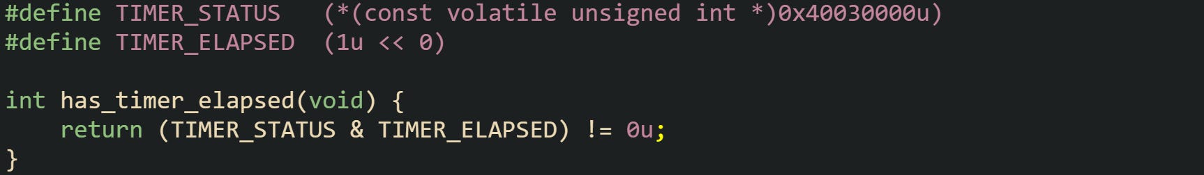 Using const and volatile in C